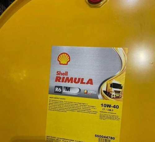 Масло моторное Shell Rimula бочка
