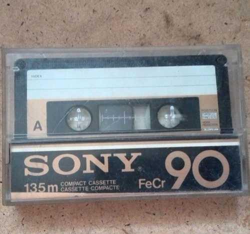 Аудиокассета sony FeCr 90