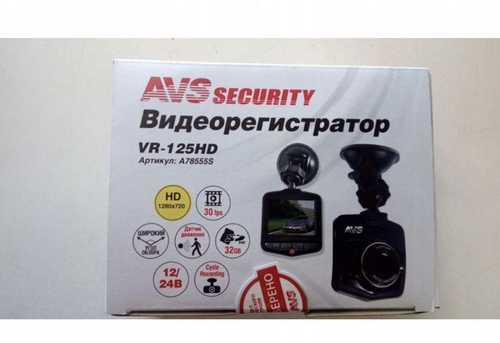 Автомобильный видеорегистратор AVS VR-125HD