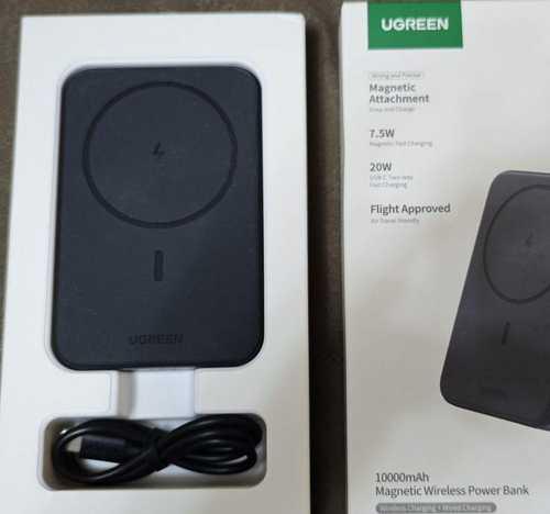 Ugreen PD20W Power Bank Магнитный 10000 мАч