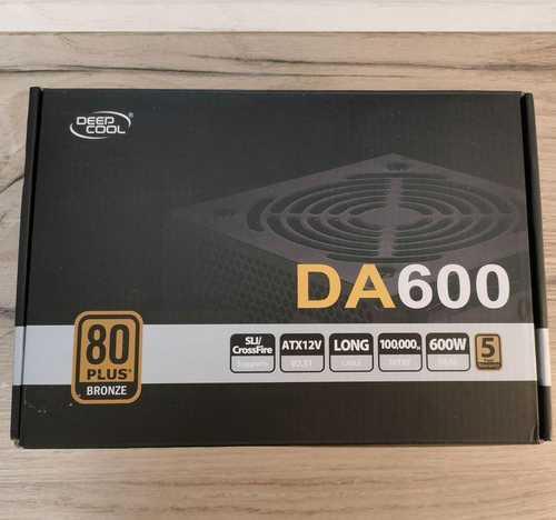 Блок питания deepcool DA600 DP-BZ-DA600N