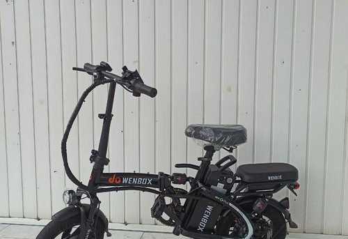 Электровелосипед складной wenbox v6 pro 350w 15a