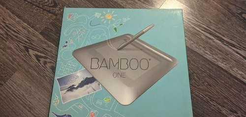 Графический планшет wacom bamboo one