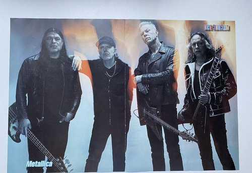 Плакат Metallica