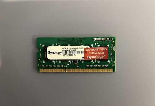 Оперативная память Synology DDR3L 4GB