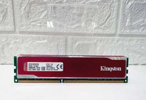 Памяти 8 Гб DDR3 1600Mhz Kingston HyperX Red