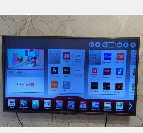 Телевизор lg SMART tv