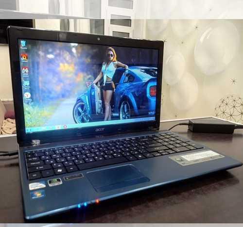 15,6" Acer Core i5-2450m/4Gb/320Gb GT520 1Gb