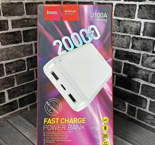 Портативный аккумулятор (Power Bank) hoco J100A