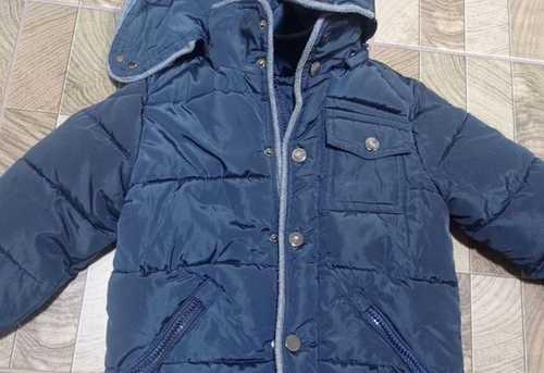 Зимняя куртка для мальчика 104 110