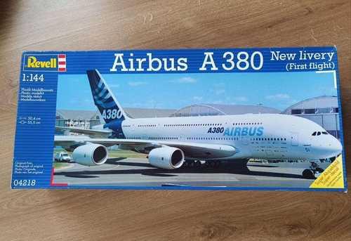 Модель самолета airbus a380 Revell