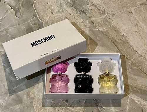 Духи набор moschino toy мишки