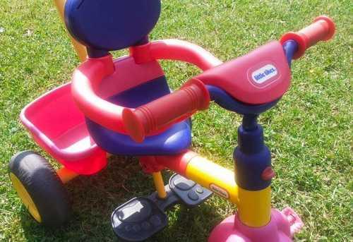 Детский трехколесный велосипед Little Tikes