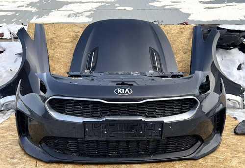 Передняя часть авто ноускат морда Kia Stinger