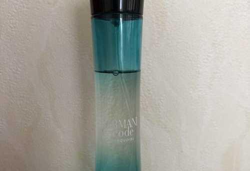 Armani code turquoise Распив