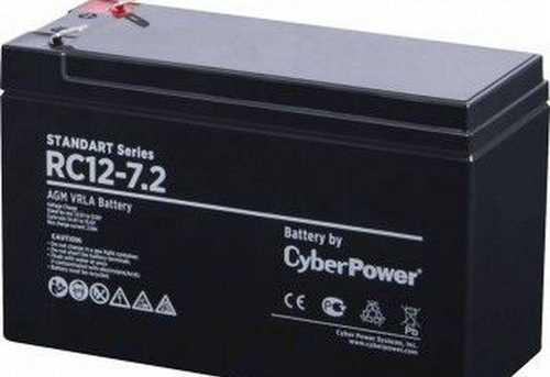 CyberPower Аккумуляторная батарея RC 12-7.2 12V/7