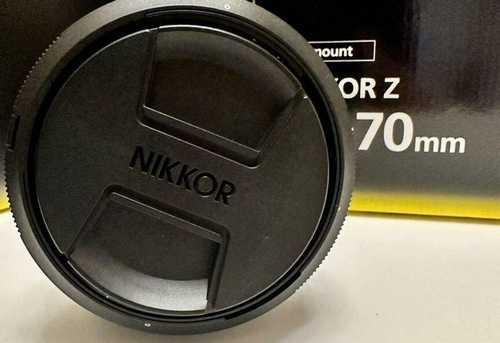 Зум-объектив Z mount nikkor Z. 24-70mm. f/2.8 S