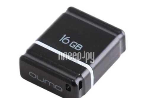 16Gb - Qumo USB 2.0 Nano Black qm16gud-nano-B