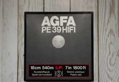 Магнитофонная лента катушка agfa PE 39 hifi