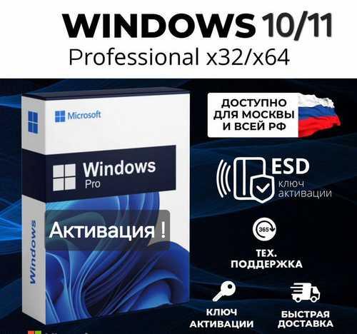 Активация Windows, Office 2021