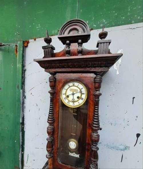Старинные Антикварные Настенные Часы N7