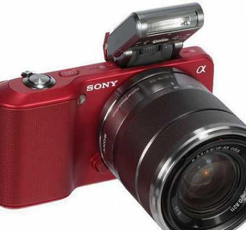 Цифровой Sony Alpha NEX-3, сменный объектив 18-55