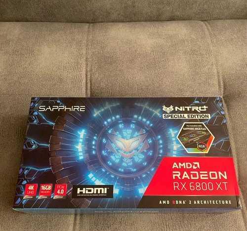 Видеокарта Sapphire AMD Radeon RX 6800 XT nitro+ S