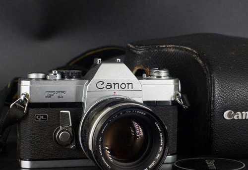 Canon FT QL + 50 1.4