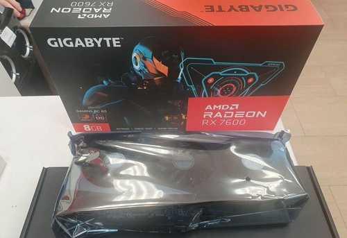 Видеокарта gigabyte AMD Radeon RX 7600 gaming