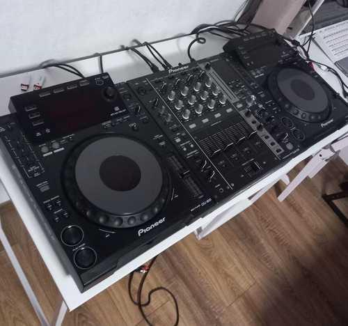 Комплект Pioneer CDJ 900 и Pioneer DJM 750