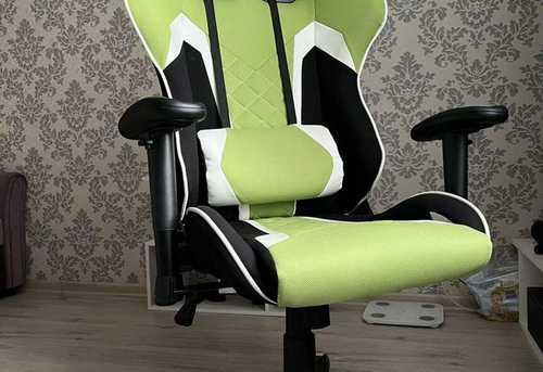 Компьютерное кресло Woodville Prime Черное/зеленое