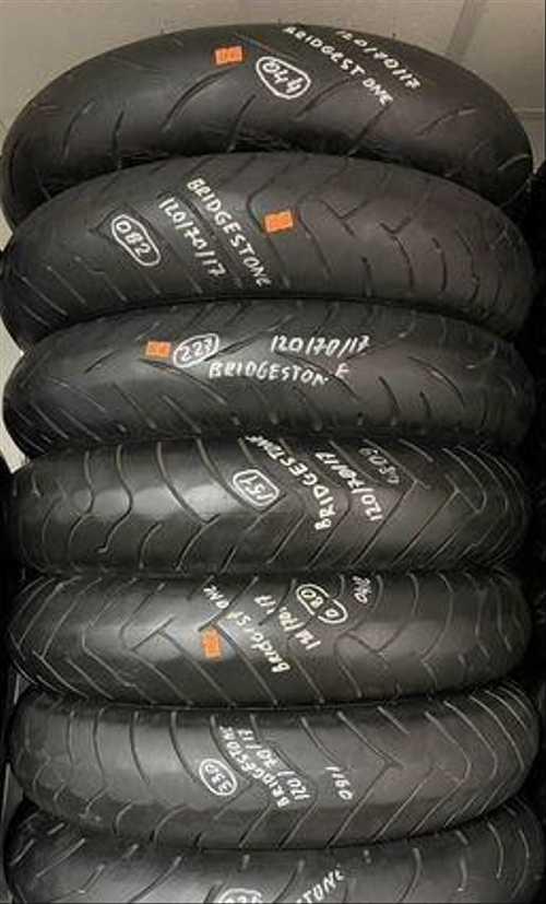 Шина 120/70 R17 б/у Bridgestone