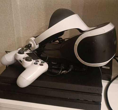 Sony playstation PS4 pro 1tb + VR