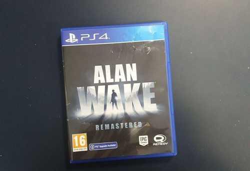 Alan Wake Remastered PS4 б/у