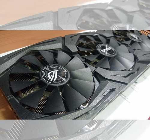 Видеокарта GTX 1060 6gb asus rog strix