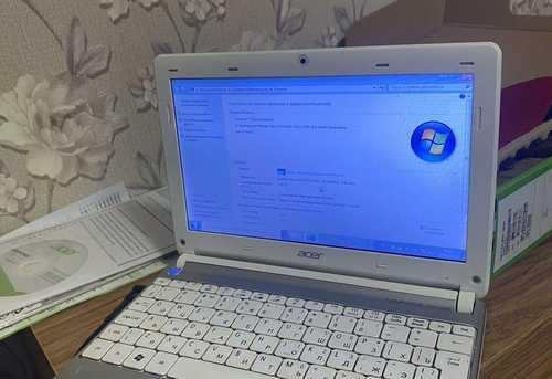 Нетбук Acer aspire one D270 рабочий