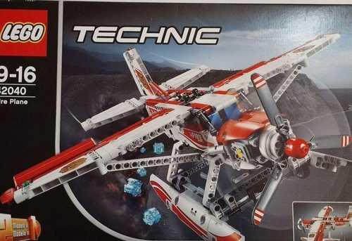 Lego Technic Fire plane (9-16) 42040 (новый)