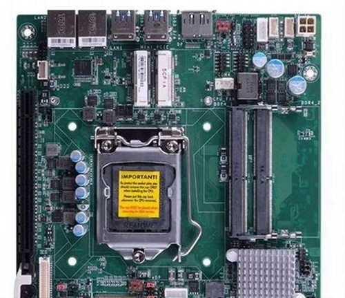 Мат. плата DFI Mini ITX SD106-Q170 LGA 1151 Q170