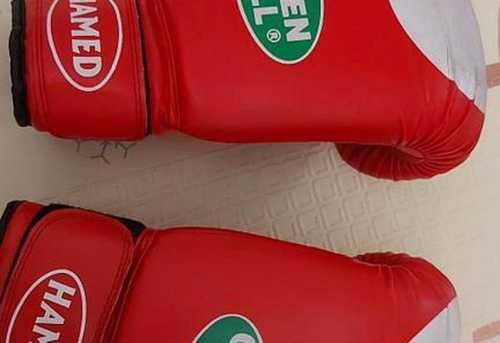 Боксерские перчатки 12 oz кожа