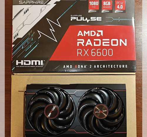 Sapphire AMD Radeon RX 6600 Pulse