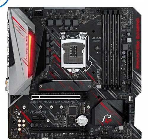 Материнская плата LGA1151v2 ASRock B365M phantom gaming 4 Б.У