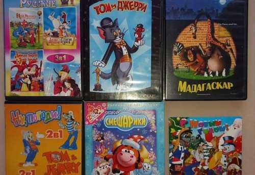 Dvd диски мультфильмы, фильмы, караоке