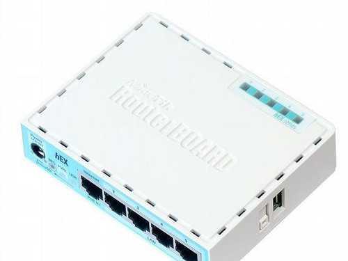 Роутер mikrotik hex RB750Gr3