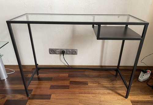 Компьютерный столик стеклянный IKEA