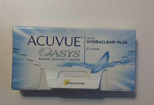 Acuvue oasys with hydraclear plus (4 линзы) -4.50