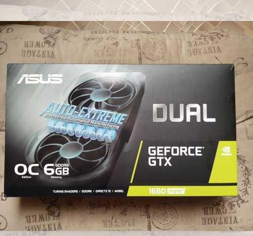 Видеокарта asus dual gtx 1660 super 6gb