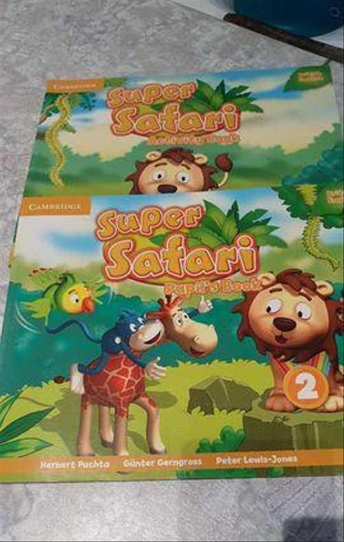 Super safari 2 activity& pupils book