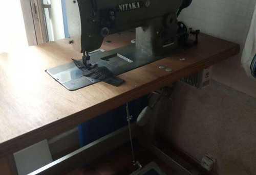 Промышленная двухигольная швейная машина Nitaka
