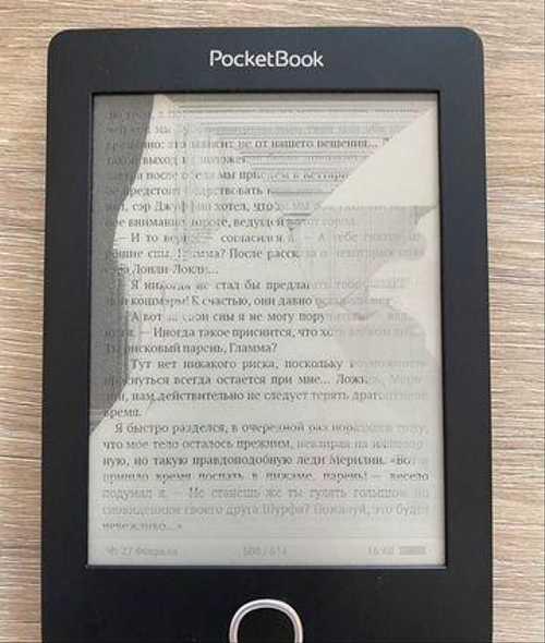 Электронная книга PocketBook 614 Plus, Black