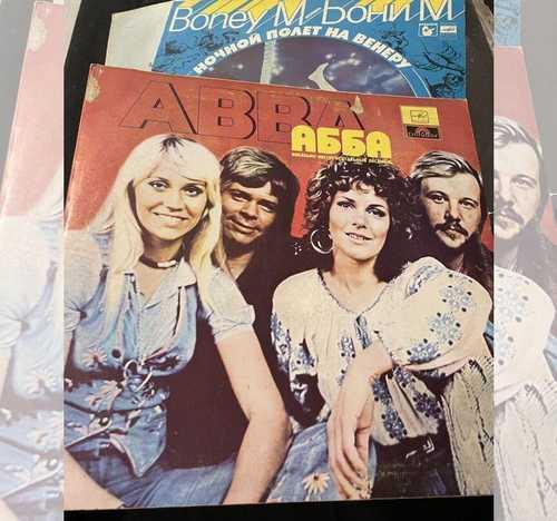 Abba, Boney M виниловые пластинки